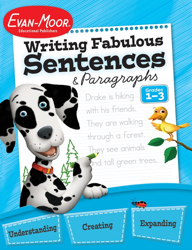 Evan-Moor Writing Fabulous Sentences & Paragraphs, Grades 1-3 – Mom ...