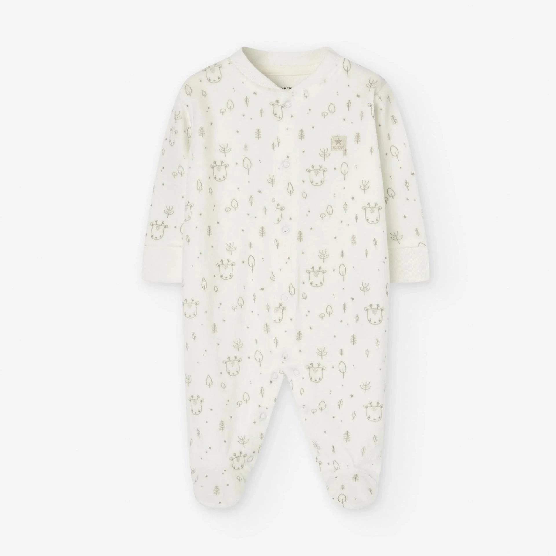 Losan Baby Winter Deer Bodysuit - White - Newborn – Mom Loves Me ...