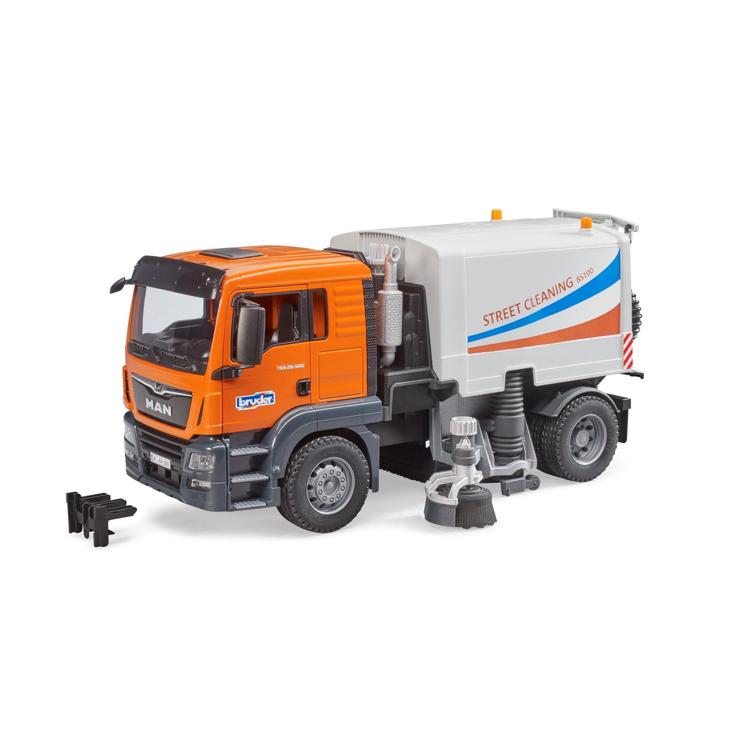 >Bruder 03780 MAN TGS Street Sweeper Truck – Mom Loves Me Children Boutique