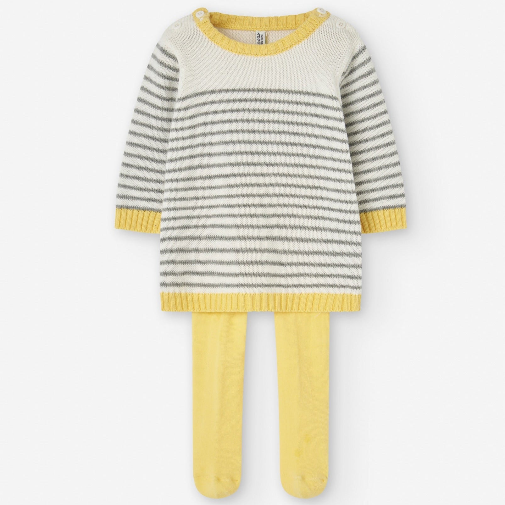 Losan Baby PENGUIN Sweater Dress and Tights - Ecru - Newborn – Mom ...
