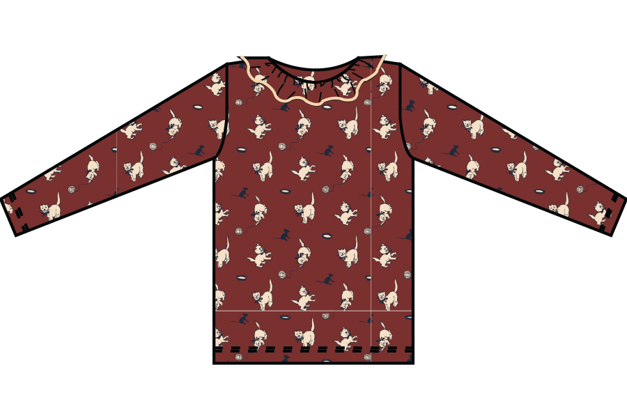 >Misha & Puff Paloma Top - Madder Root Cat & Mouse – Mom Loves Me ...