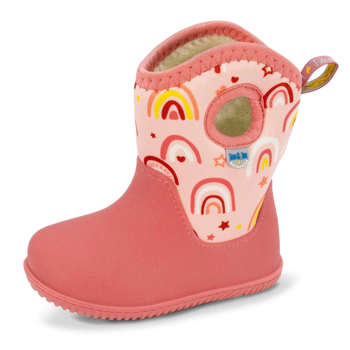 >Jan & Jul Kids Toasty-Dry Lite Winter Boots - Apricot Flower – Mom ...