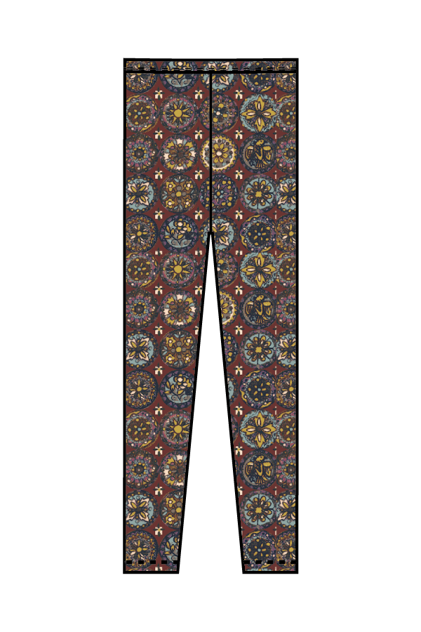 >Misha & Puff Legging - Madder Root Folk Tile – Mom Loves Me Children ...