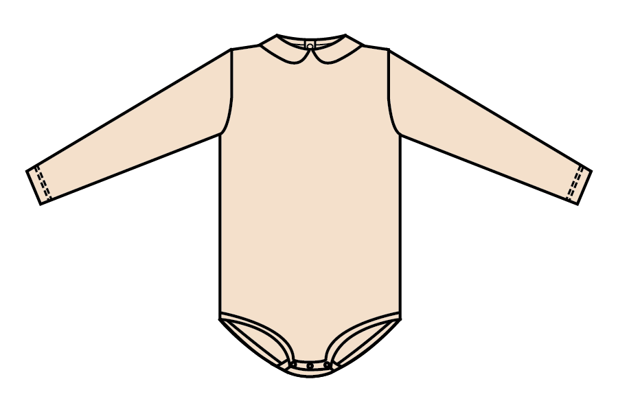 >Misha & Puff Baby Petit Collar Onesie - String – Mom Loves Me Children ...