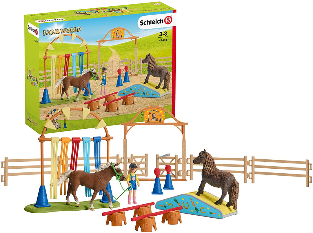 >Schleich HORSE CLUB - Pony Agility Training – Mom Loves Me Children ...