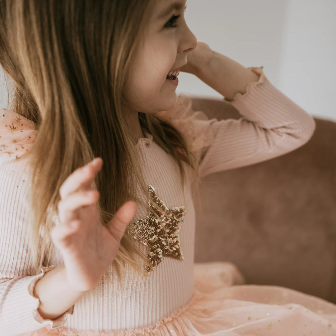Petite Hailey Girl's FRILL LAYERED TUTU DRESS - PEACH – Mom Petite Hailey Girl's FRILL LAYERED TUTU DRESS - PEACH – Mom