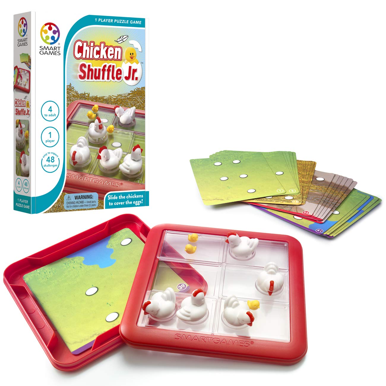 >SMART Games Chicken Shuffle Jr. Age 4-12 – Mom Loves Me Children Boutique